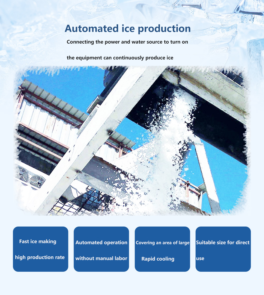Icemedal IMF20 20 Tons Per Day Flake Ice Machine For Fishing